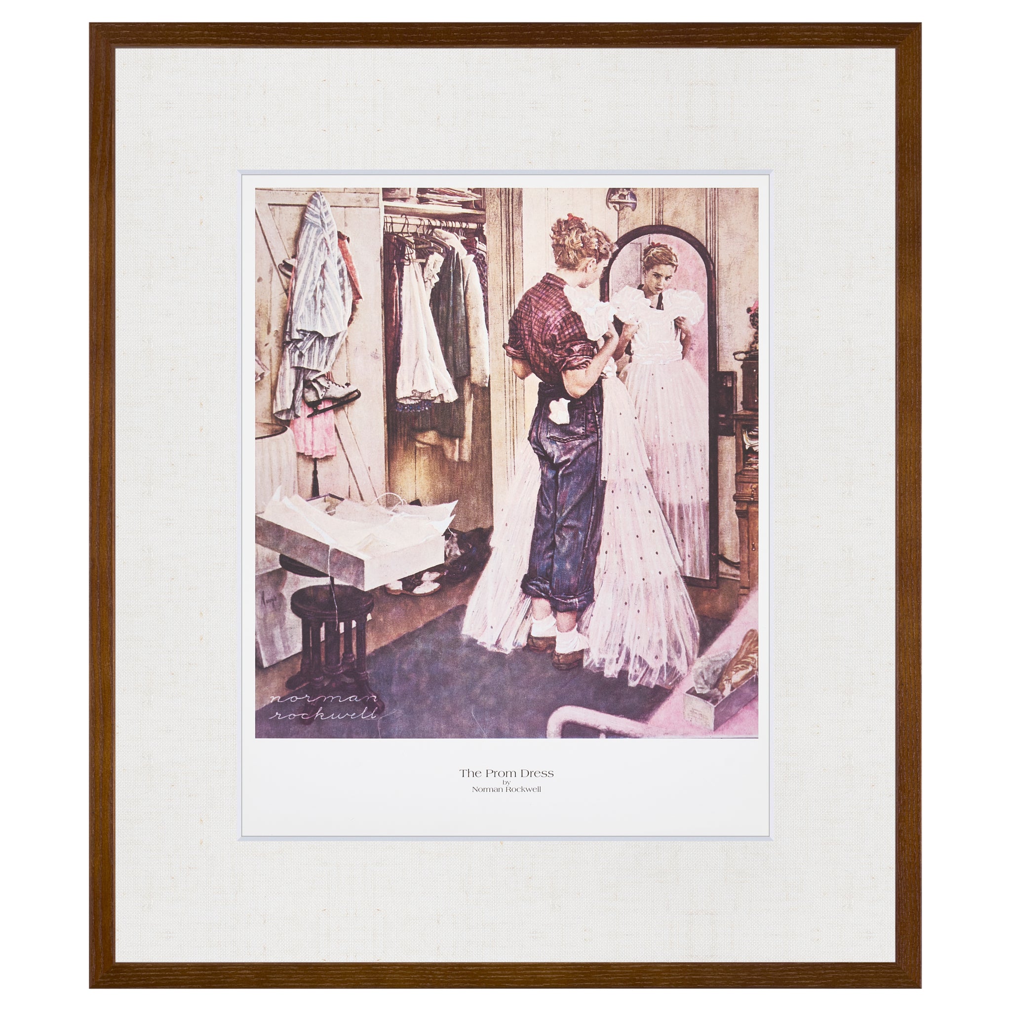 限定10枚】The Prom Dress 1949 - CURTIS PUBLISHING 1992 / ノーマン・ロックウェル | POP ...