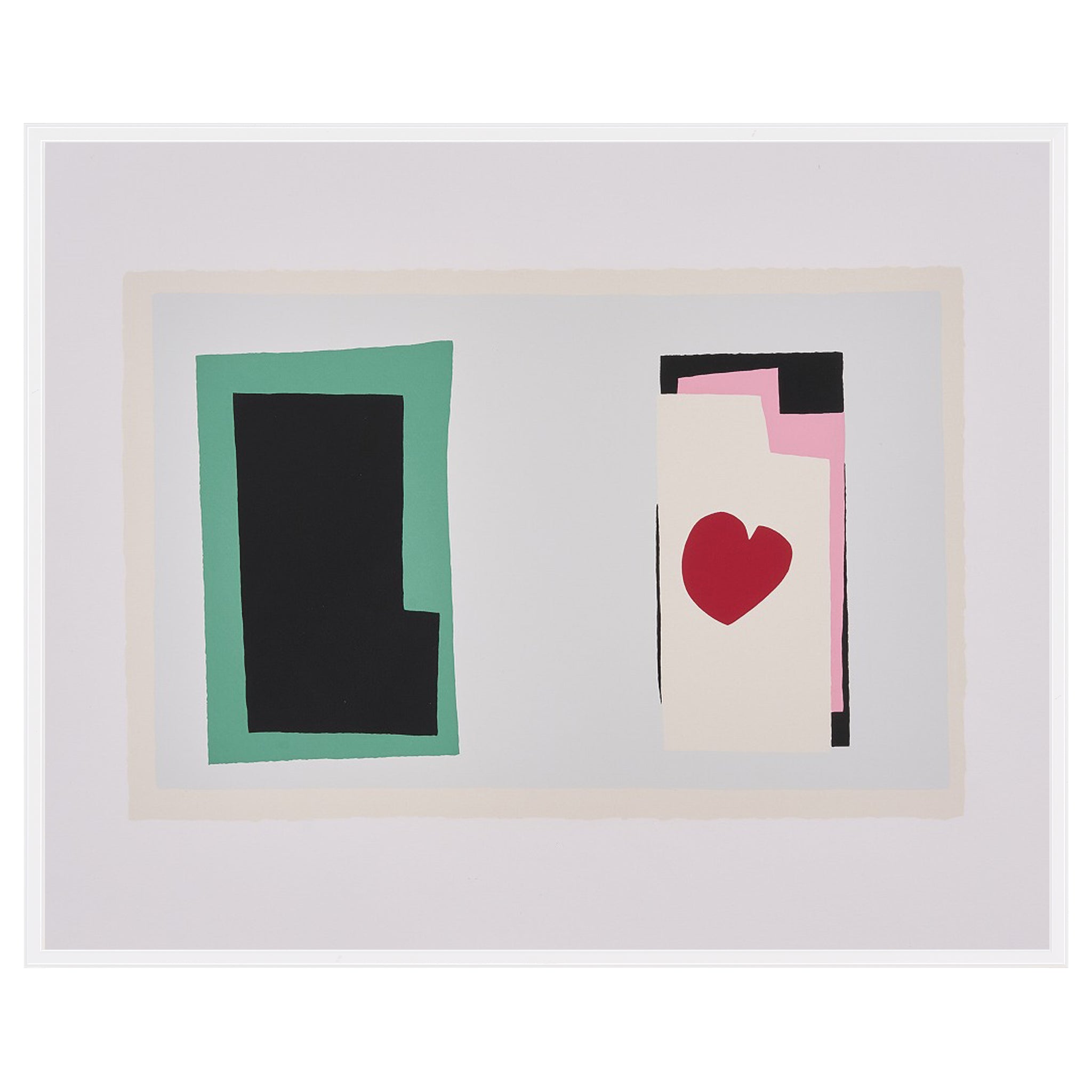 【限定10枚】The Heart (Jazz Plate VII) 1947 - printed in 1981 / アンリ・マティス ...