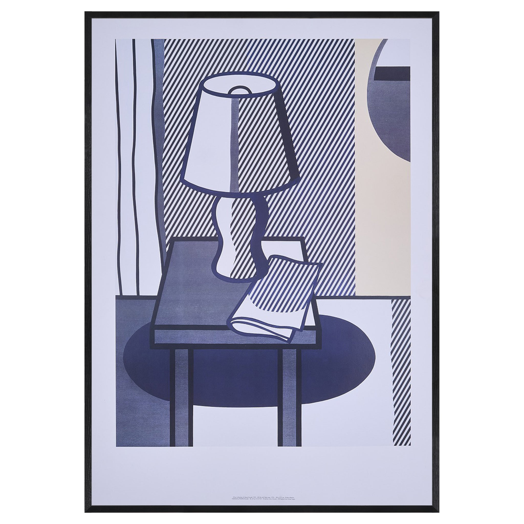 【限定10枚】Still Life with Table Lamp 1976 - Sabam Brussels 1995 / ロイ ...