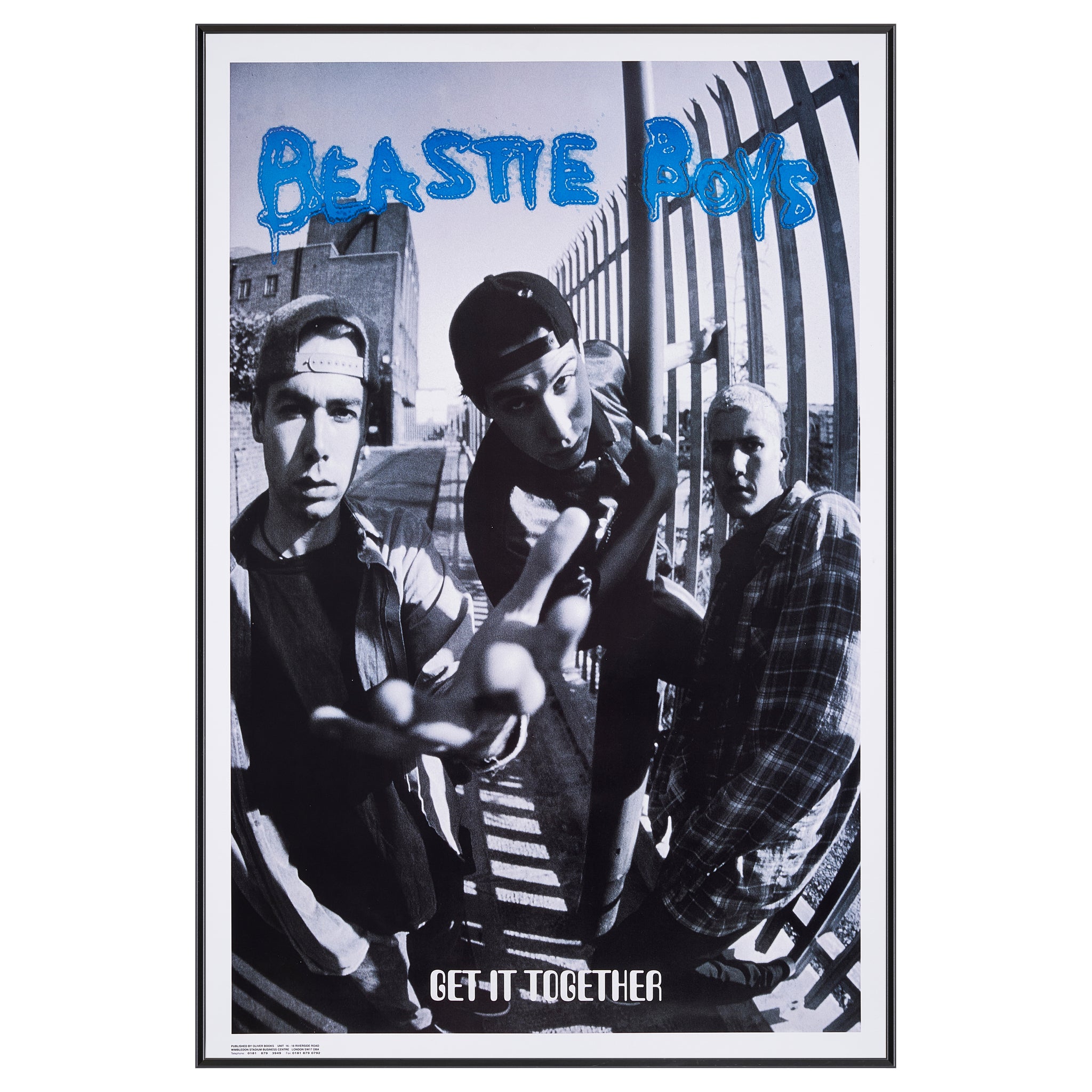 【限定5枚】BEASTIE BOYS（ビースティ・ボーイズ） "GET IT TOGETHER" 1994 / バンドポスター | POP ...