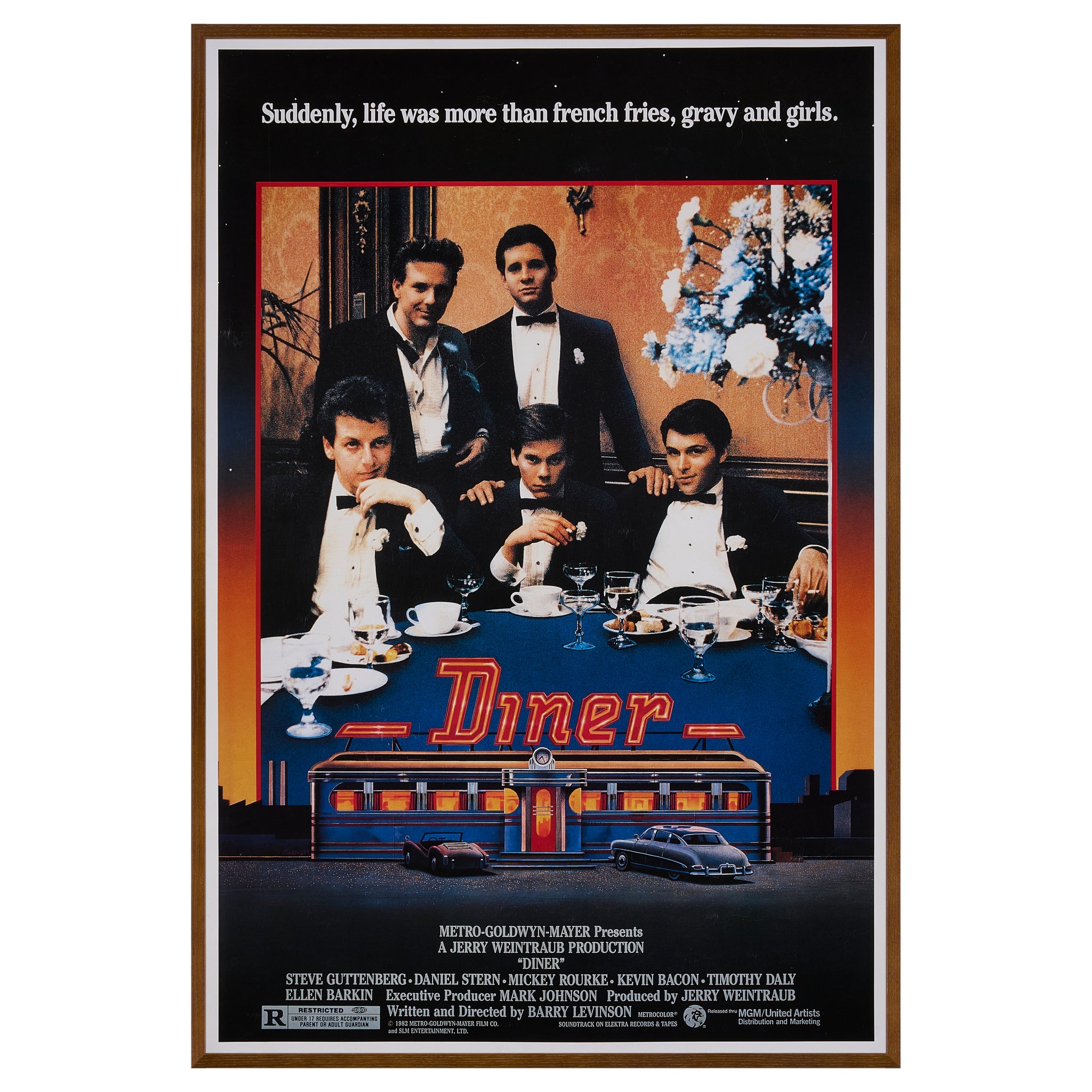 【限定1枚】Diner（ダイナー） 1982 / 映画ポスター | POP ART BANANAS