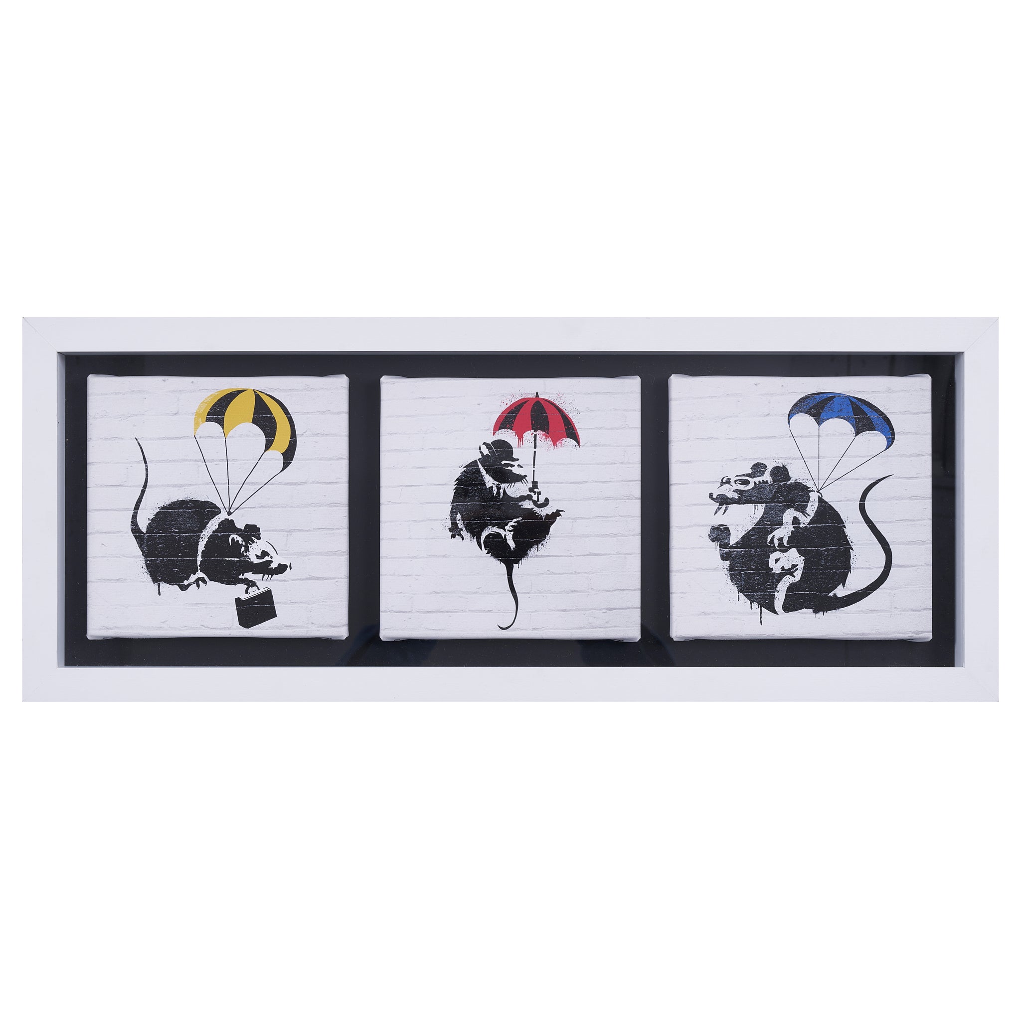 【限定10枚】PARACHUTING RATS / バンクシー | POP ART BANANAS