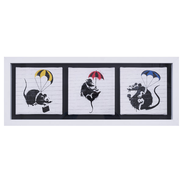 【限定10枚】PARACHUTING RATS / バンクシー | POP ART BANANAS