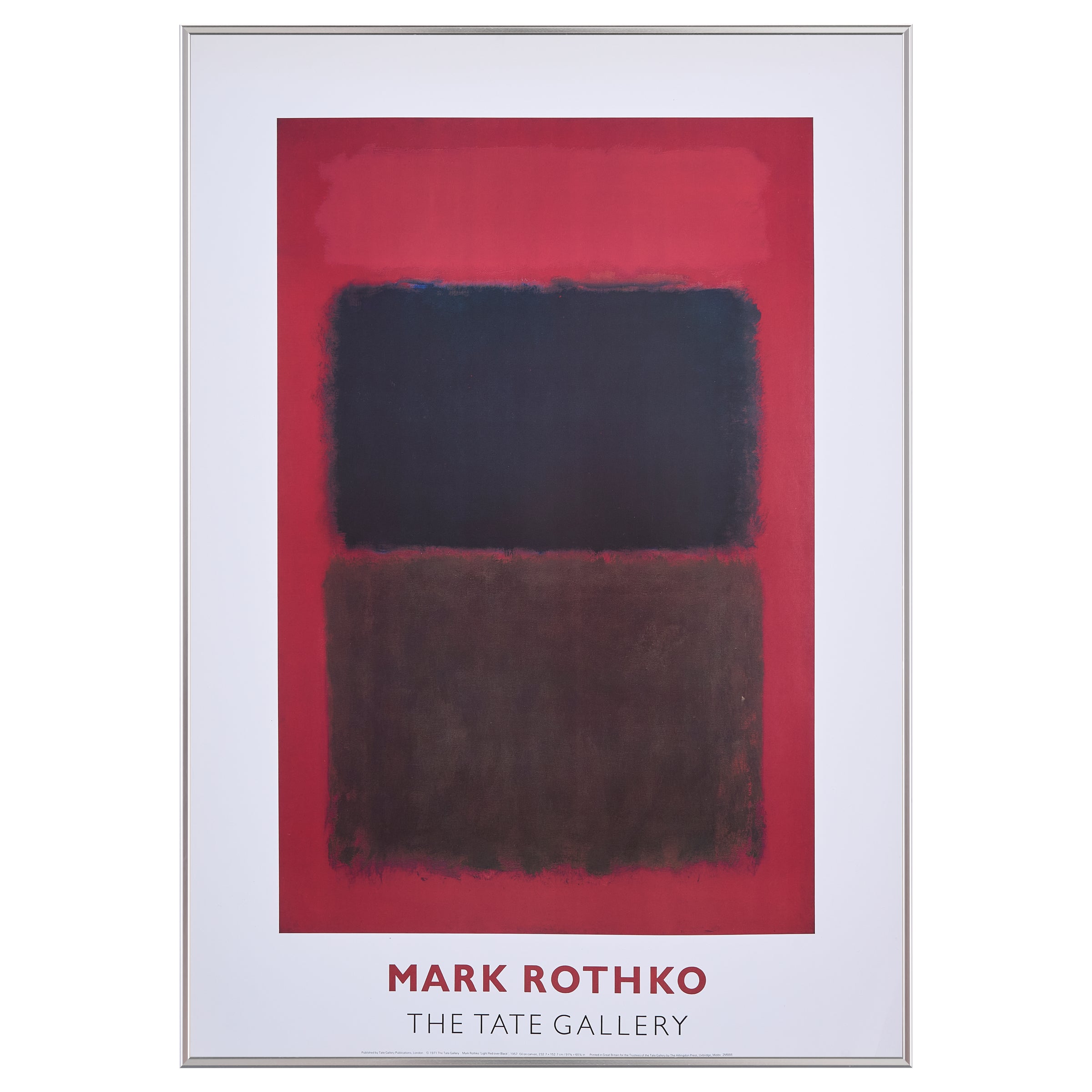 【限定10枚】Mark Rothko - THE TATE GALLERY 1971 / マーク・ロスコ | POP ART BANANAS