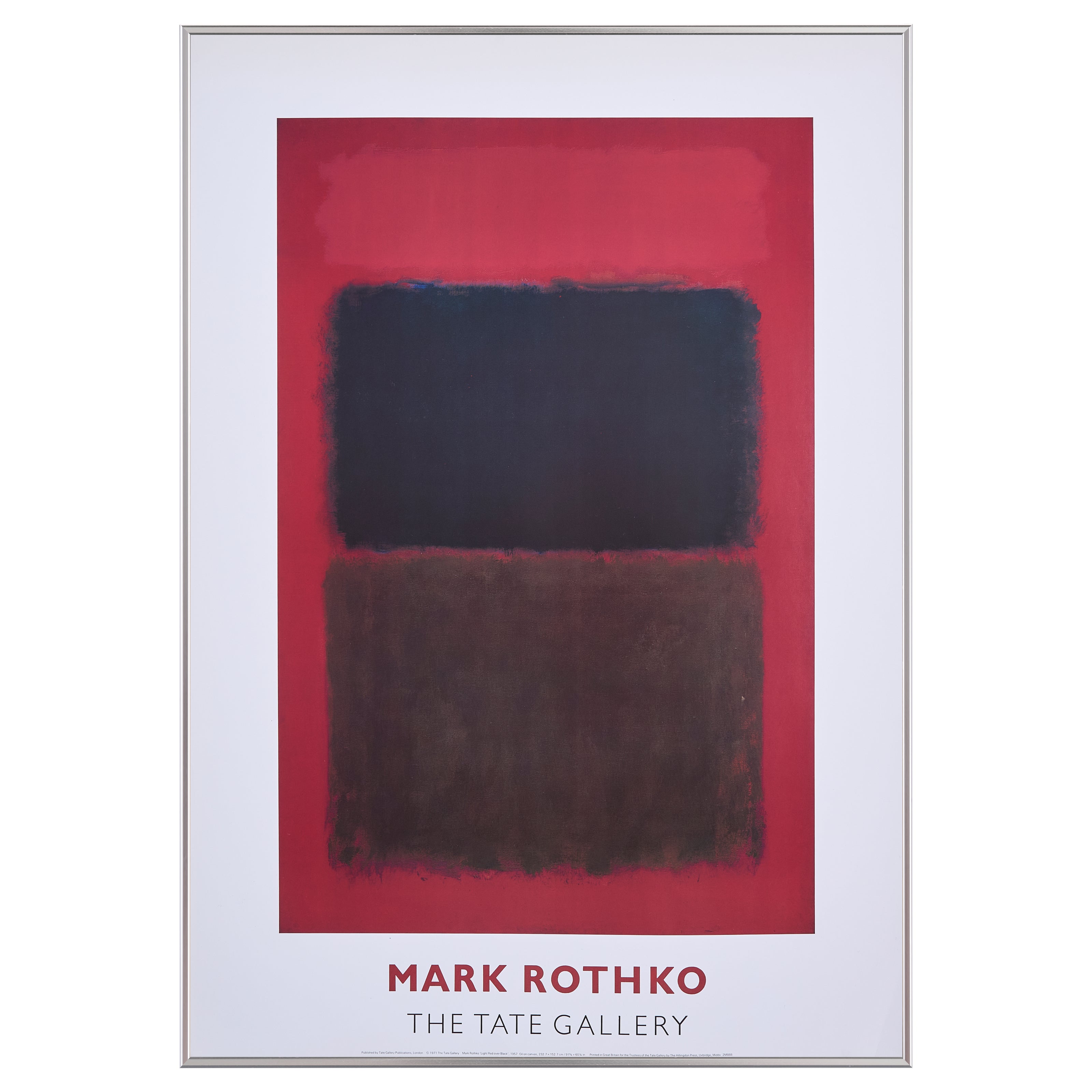 【限定10枚】Mark Rothko - THE TATE GALLERY 1971 / マーク・ロスコ | POP ART BANANAS